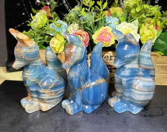 Blue Onyx Fox Quartz - Etsy