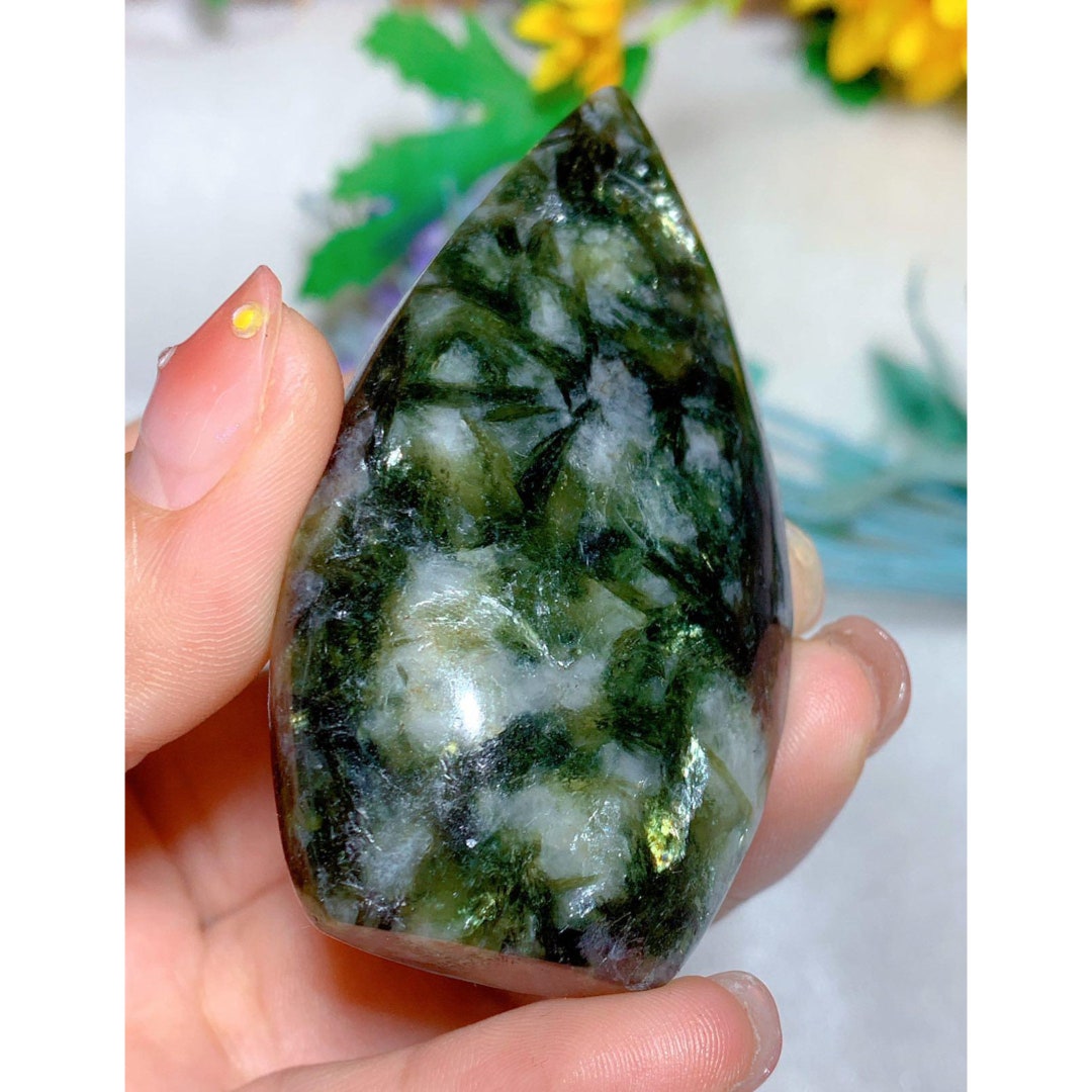 Marvelous Green Lepidolite Freeform Jewelrylous Euchlorine - Etsy