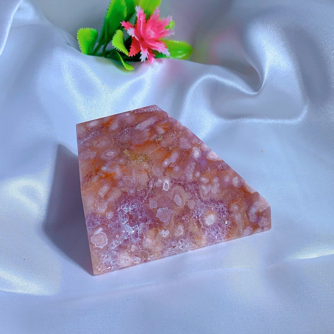 Rare Druzy Amethyst Flower Agate Freeform High Grade Pink - Etsy