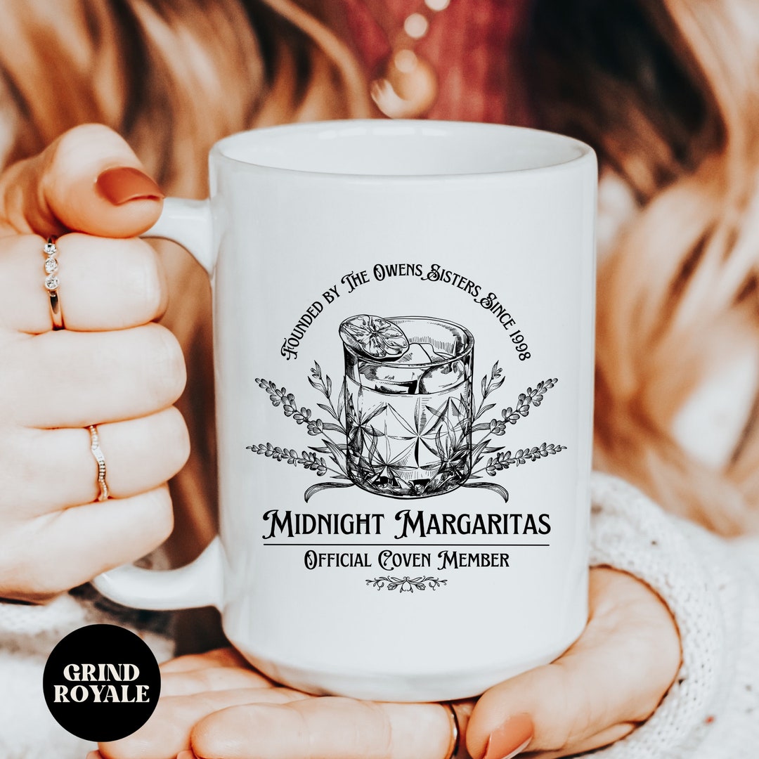 Midnight Margaritas Coffee Mug, Practical Magic Coffee Mug, Halloween ...