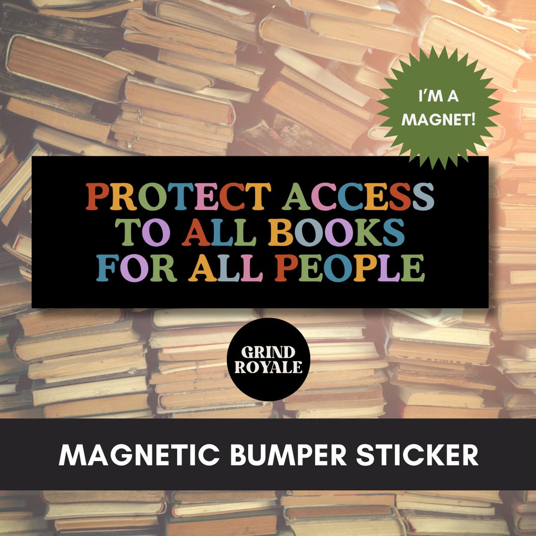 Liberal Bumper Magnet, Pro Democracy, Social Justice Cool Bumper ...
