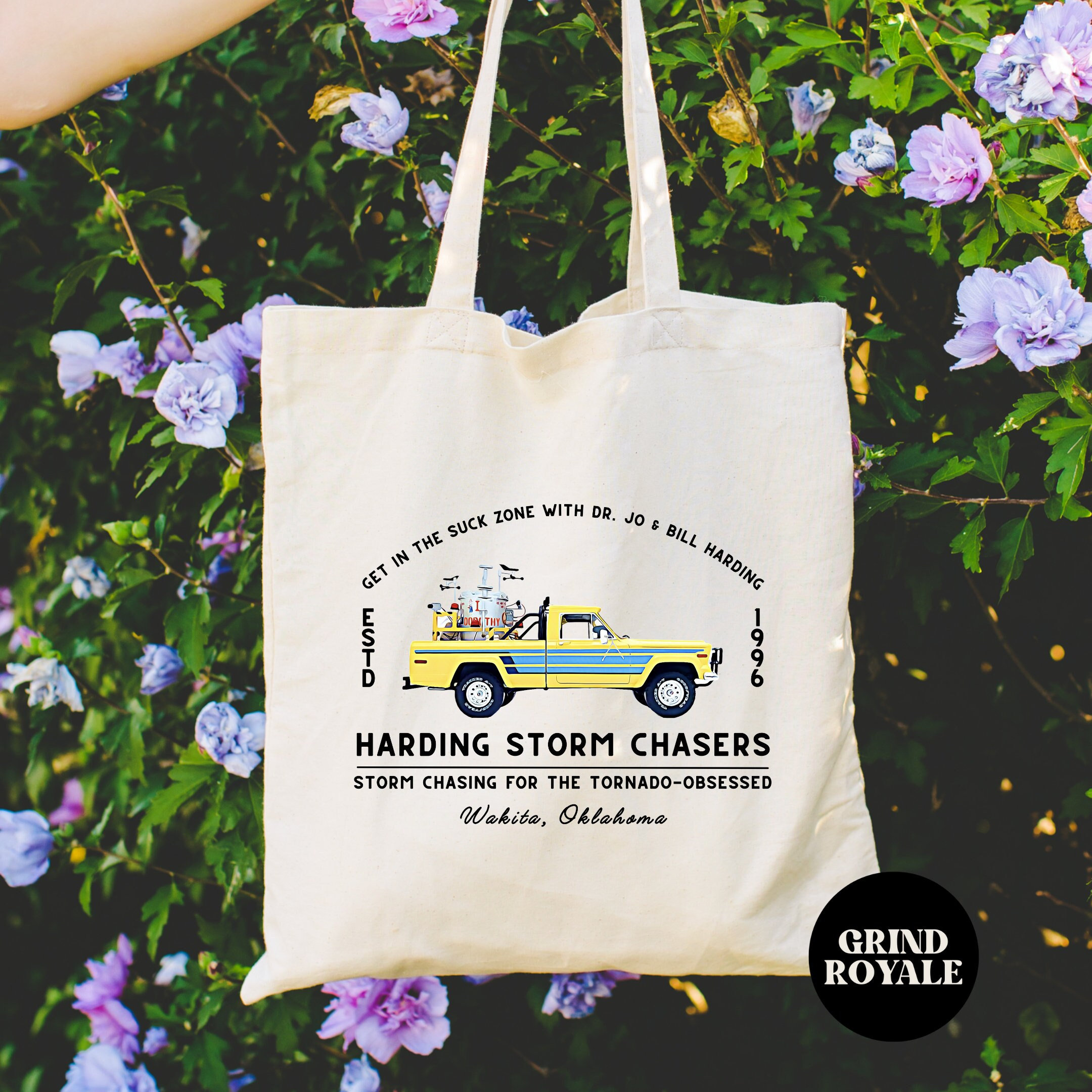 Storm Chasers Twister Tote Bag, Twister, Tornado Gift, 90s Movies, Book ...