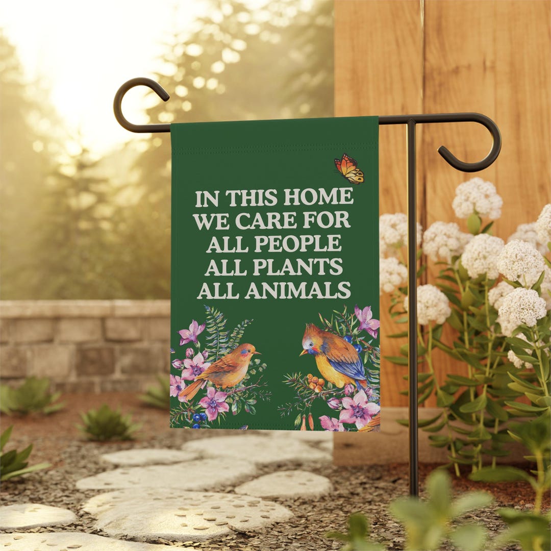 Kindness Garden Flag, Anti MAGA Garden Sign, Democrat Garden Flags ...