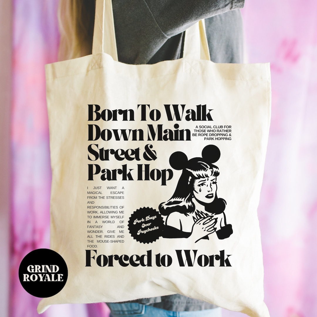 Park Hopper Tote Bag, Magic Kingdom, Happiest Place on Earth, Disney ...