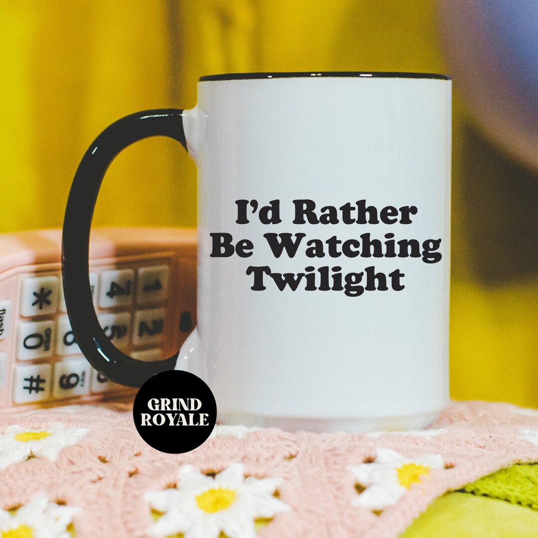 Twilight Spooky Coffee Mug, Gothic Mug, Horror Lover, Movie Lover ...