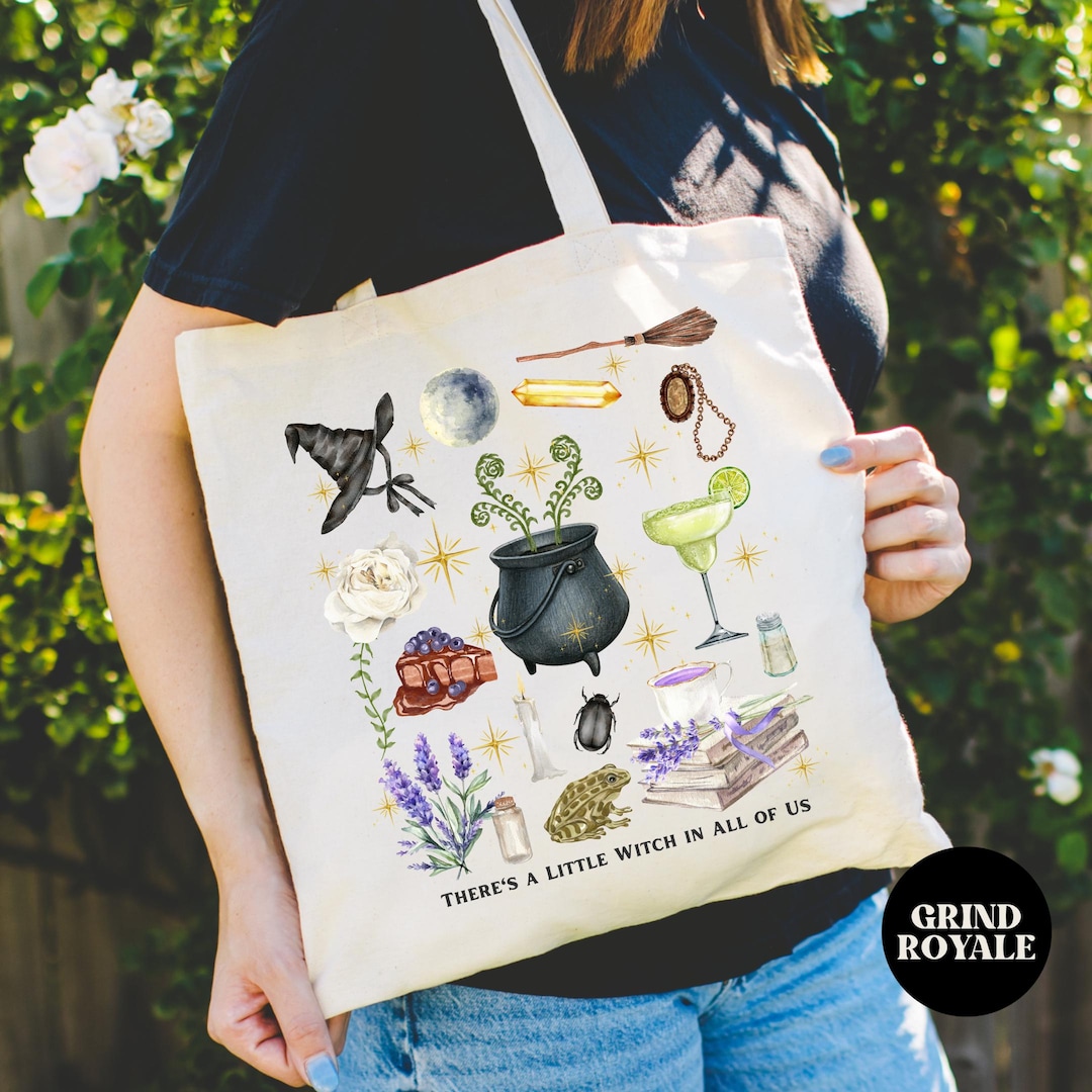 Practical Magic Tote, Book Bag, Gifts for Nerds, Movie Gifts, Witchy ...