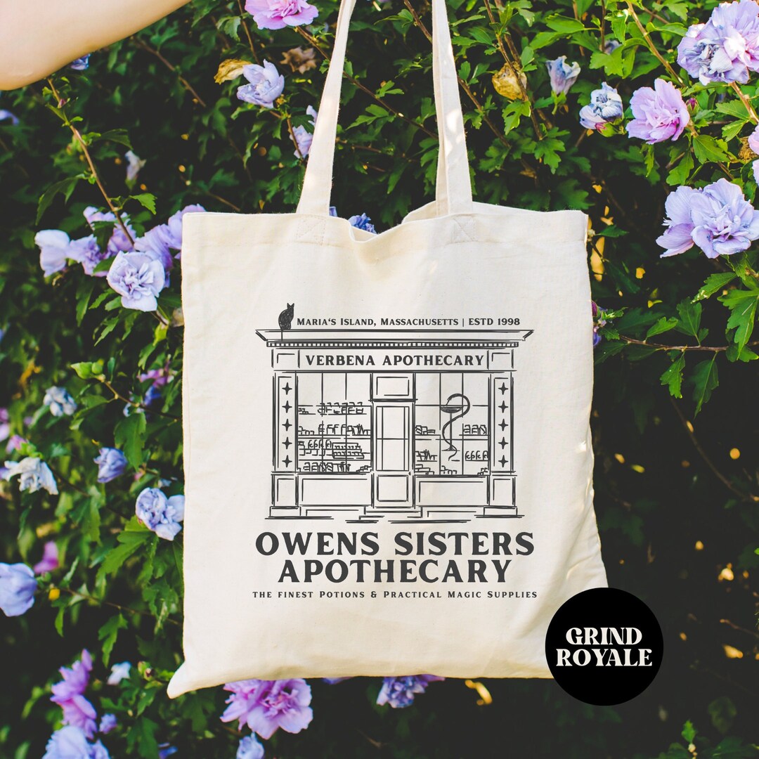 Practical Magic Tote, Book Bag, Gifts for Nerds, Movie Gifts, Witchy ...