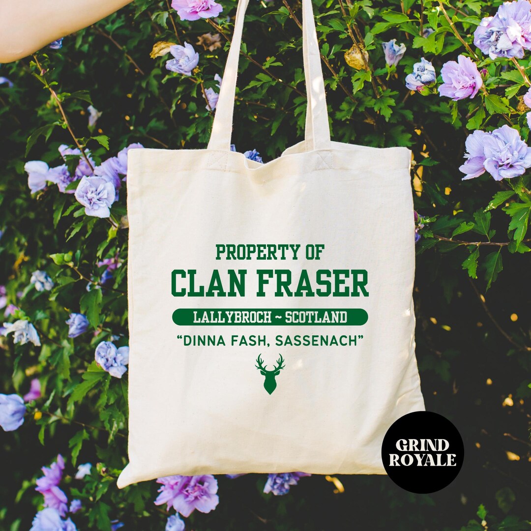 Outlander Tote Bag, Sassenach, Outlander, Outlander Gift, Claire Fraser ...