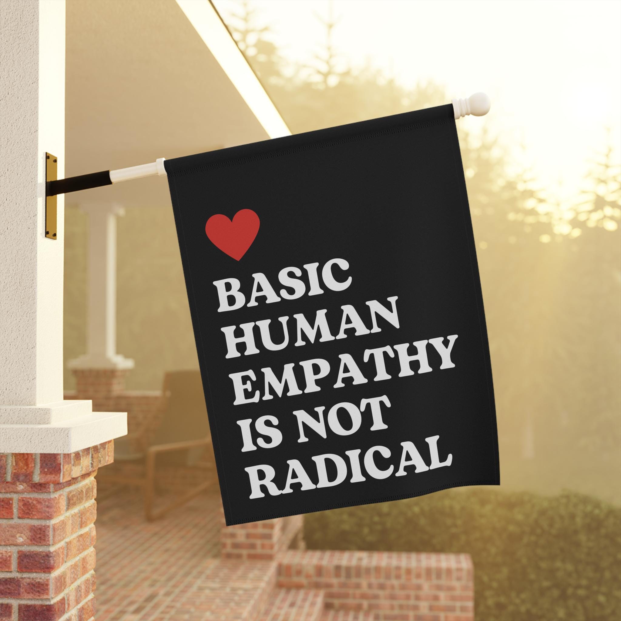 Social Activist Flag, Kindness Garden Flag, Democrat Garden Flag ...