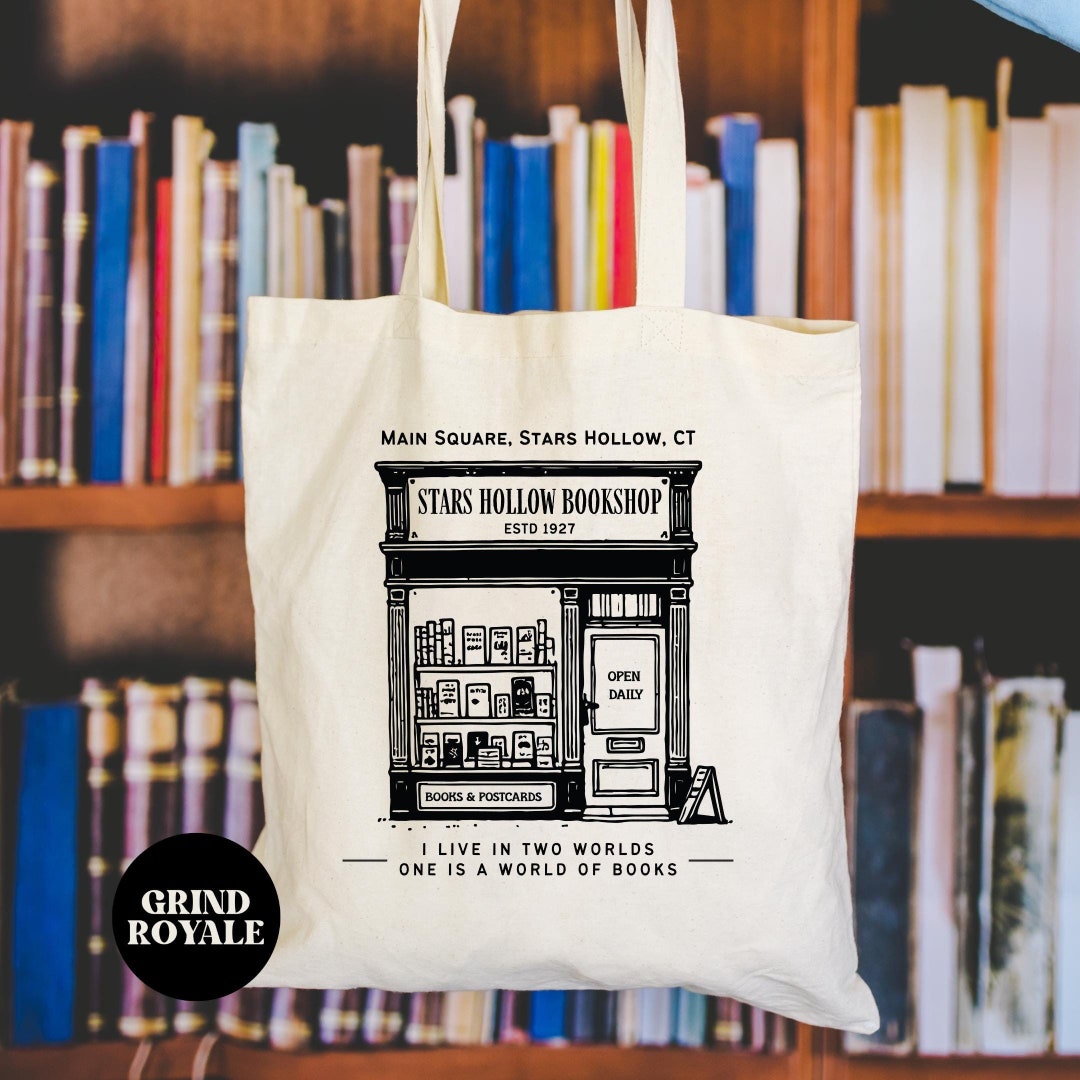 Millennial Gift Bookshop Tote Bag, Bookish Tote Bag, Book Lover ...