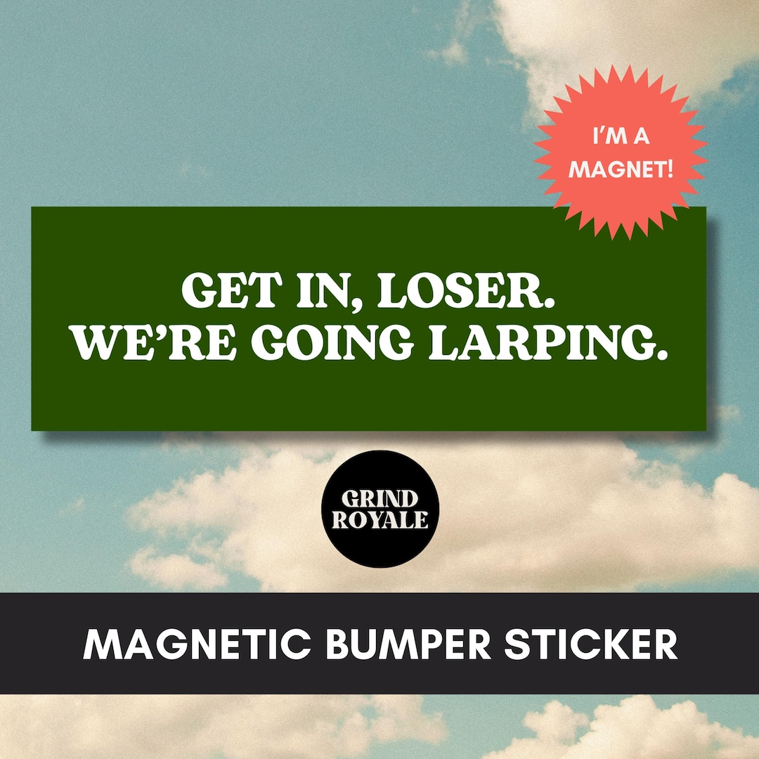 Larping Bumper Sticker, Ren Faire Stickers, Renaissance Faire Ideas ...