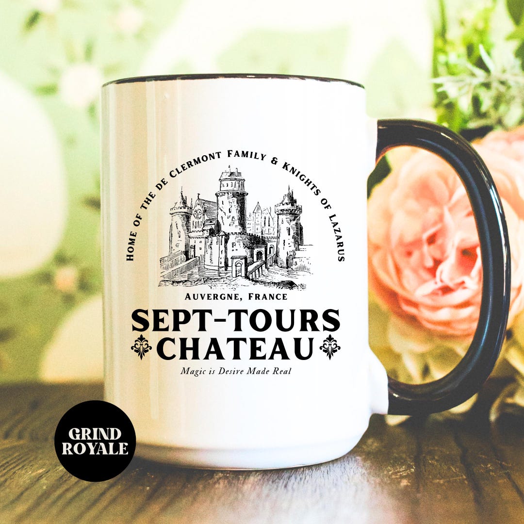 Sept-tours Castle Coffee Mug, Discovery of Witches, Halloween Coffee ...
