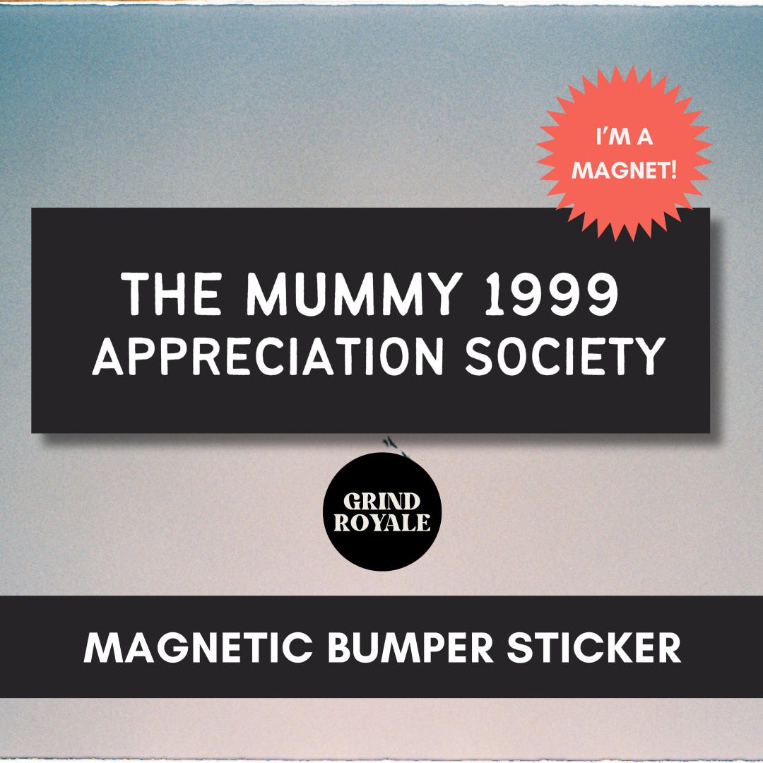 The Mummy Bumper Sticker, Car Magnet Funny, Car Bumper Sticker Magnet ...