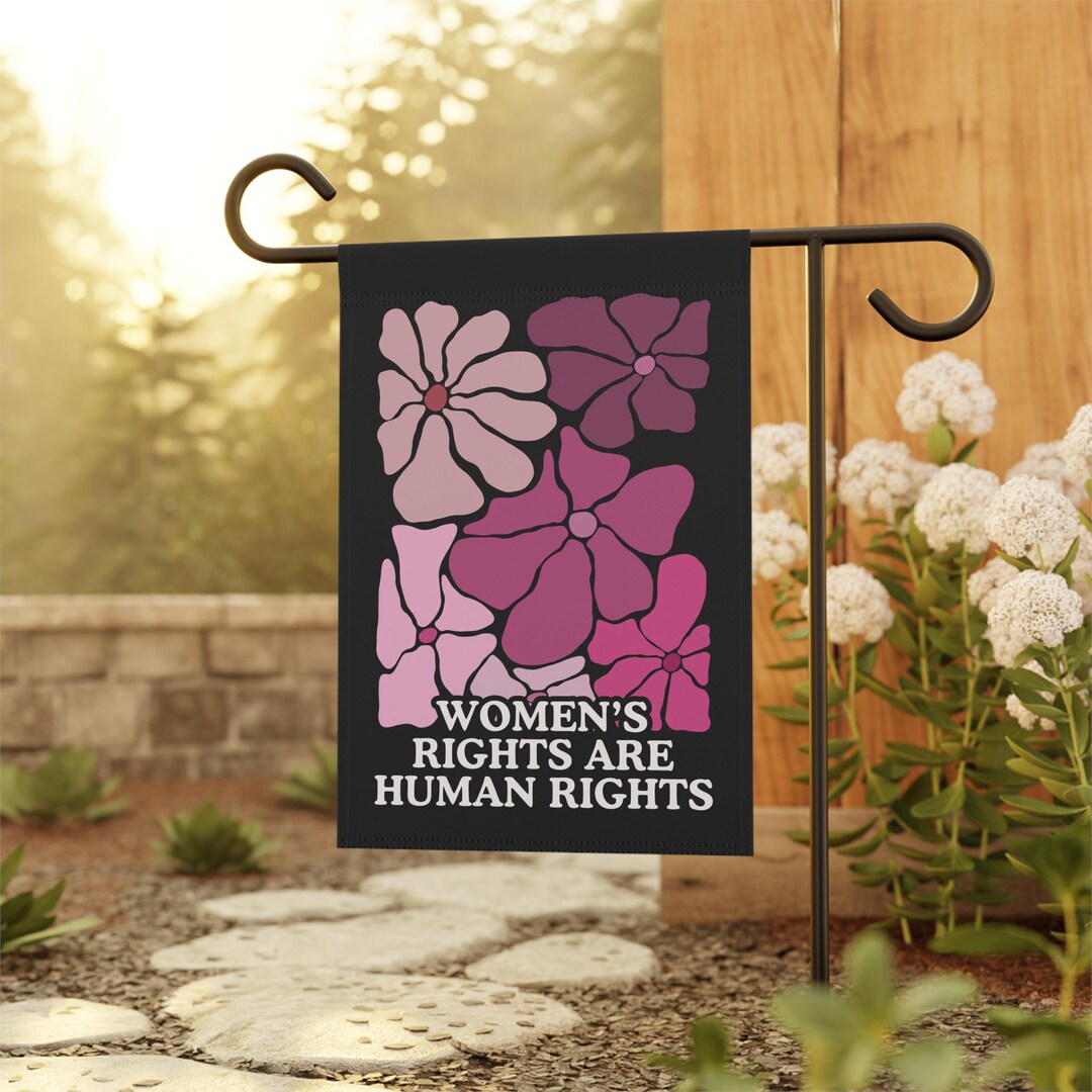 Feminist Social Activist Flag, Kindness Garden Flag, Democrat Garden ...