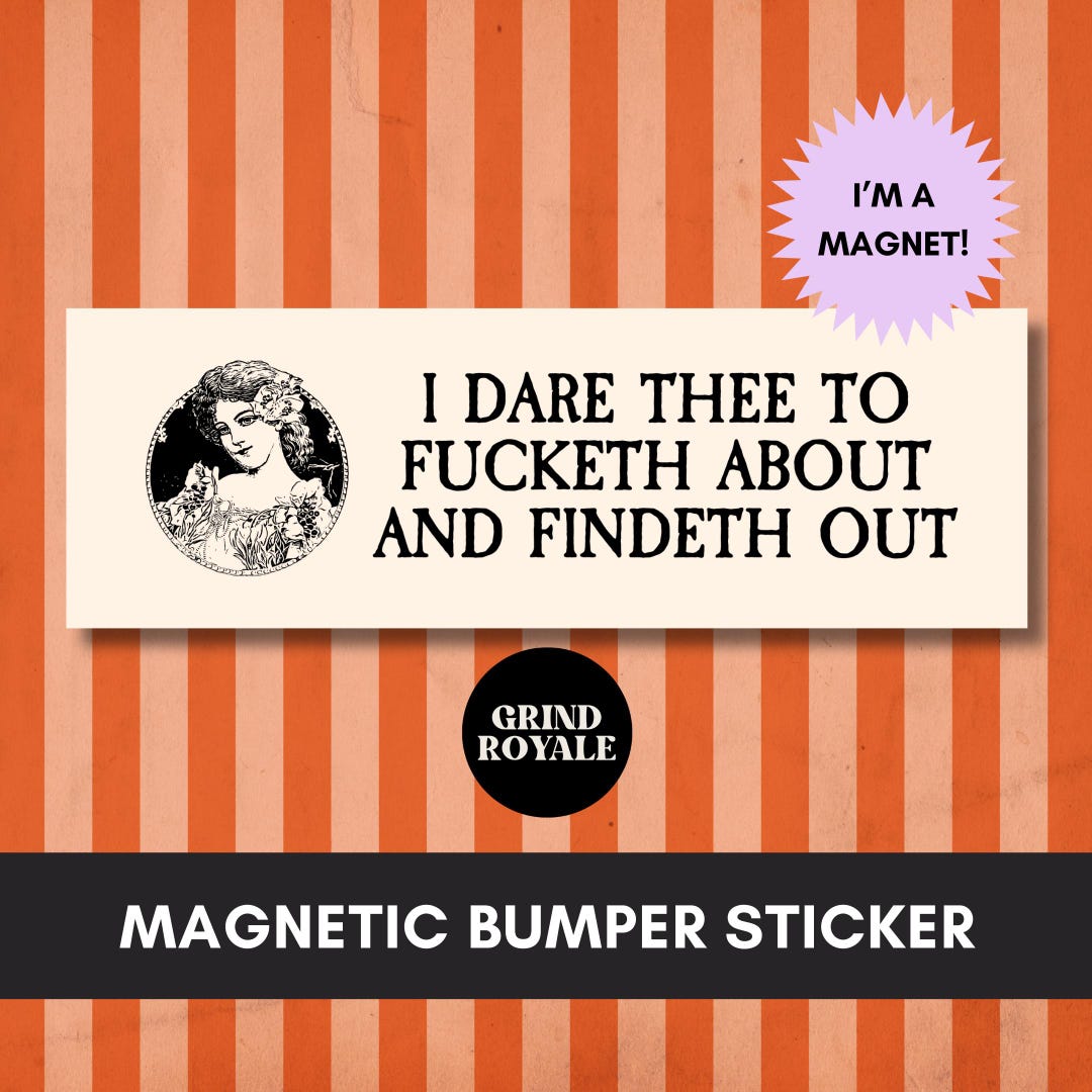 FAFO Bumper Sticker, Car Magnet Funny, Car Bumper Sticker Magnet ...