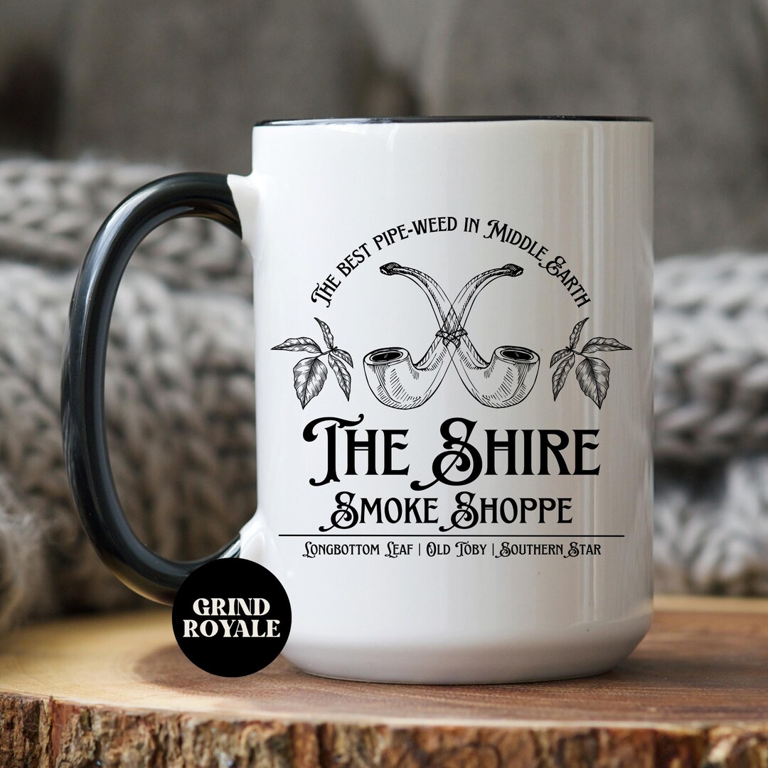 Smoke Shoppe Coffee Mug, Gifts for Geeks, Breakfast Gift, Foodie Gift ...