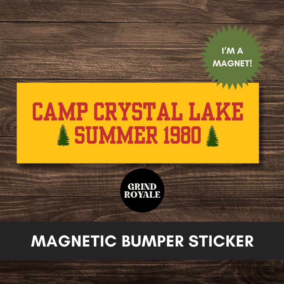 Horror Movie Bumper Car Sticker, Car Magnet Funny, Car Bumper Sticker ...