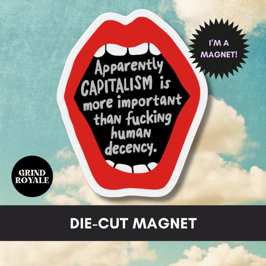 Anti Trump Die Cut Magnet, Anti MAGA Magnet, Anti Trump, Liberal Gift ...