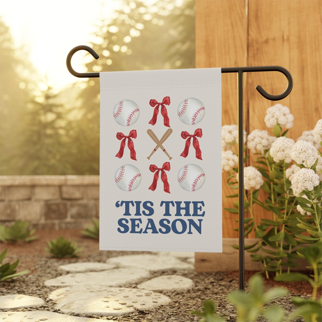 Baseball Garden Flag, Sports Yard Flag, Spring Garden Flag, Baseball ...
