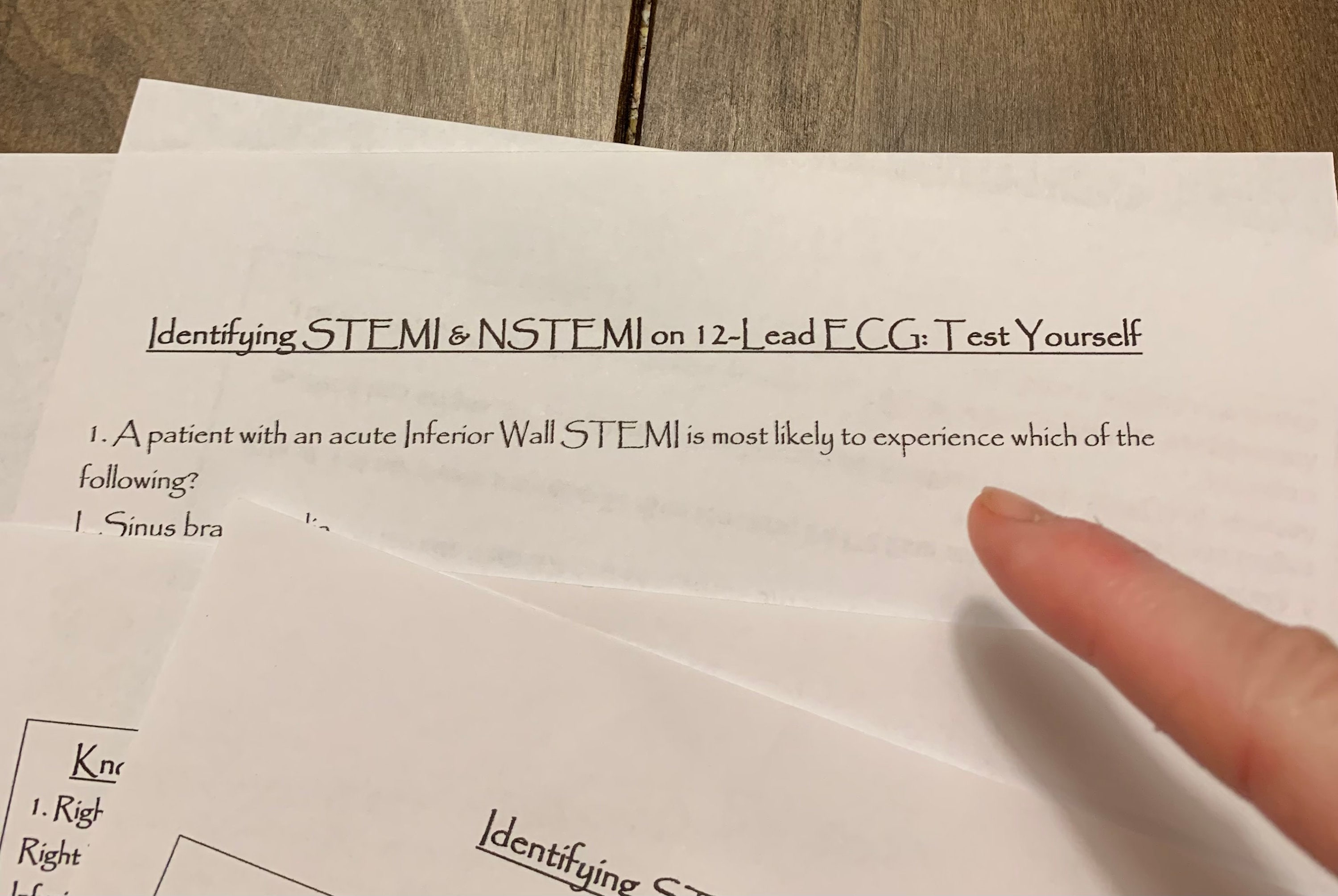Need help with STEMI identification? We can help!! — Certified RN