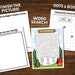 Camping Activity Bundle Printable Instant Download Camping Wordsearch ...
