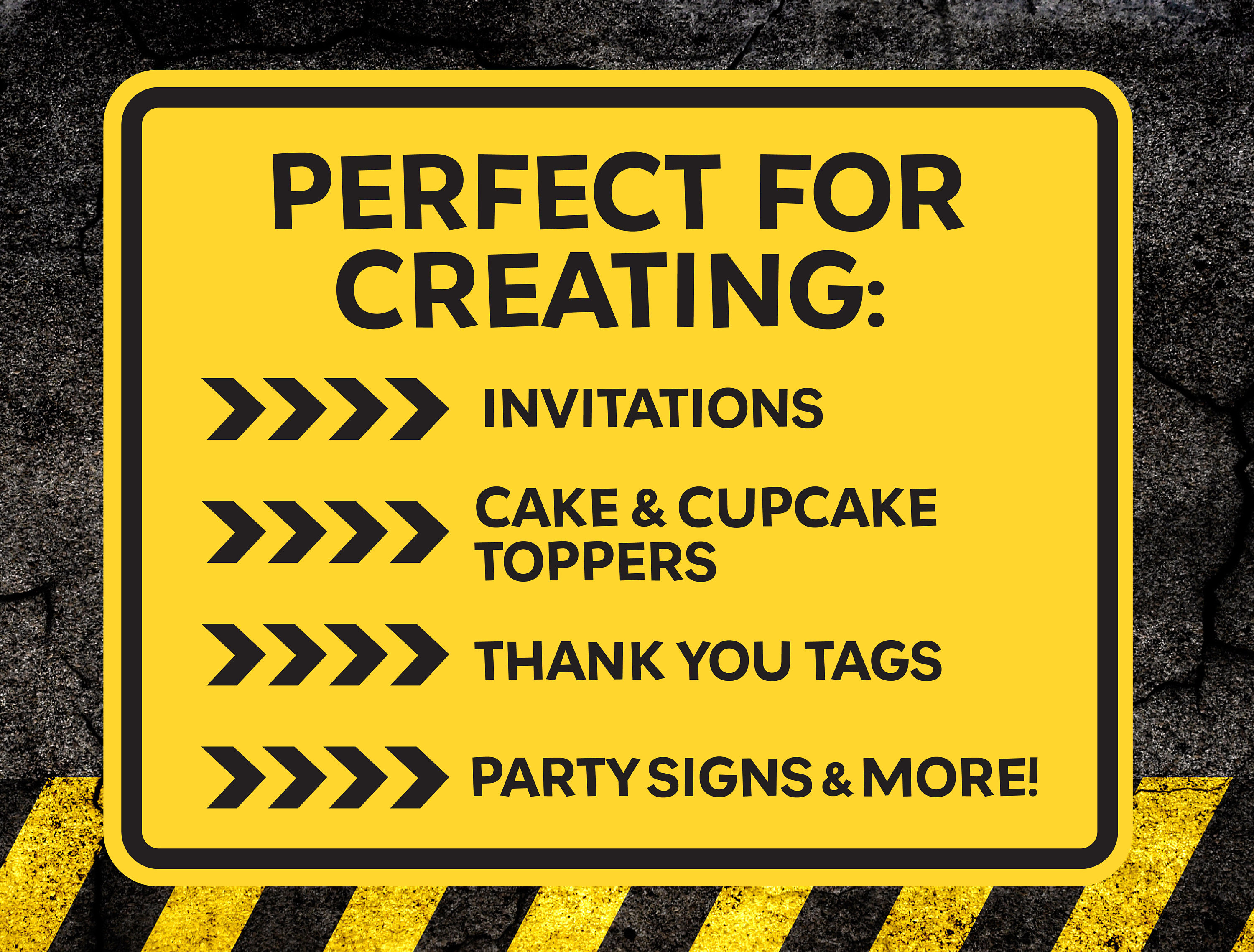 Birthday Road Sign Clipart Construction Sign Birthday Decor Road Sign ...