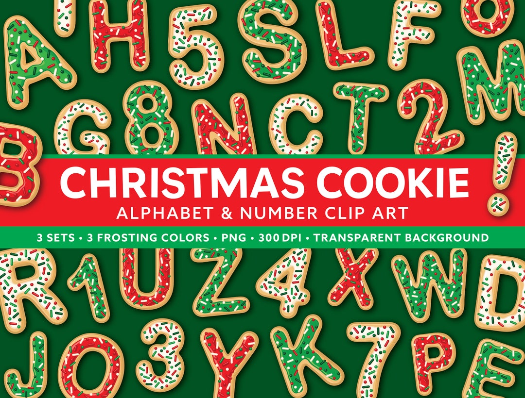 Christmas Cookie Clipart - Commercial Use - Christmas Clipart ...