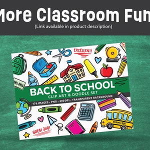 Back to School Bingo Game Printable - Instant Download - Classroom ...