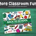 Back to School Bingo Game Printable - Instant Download - Classroom ...