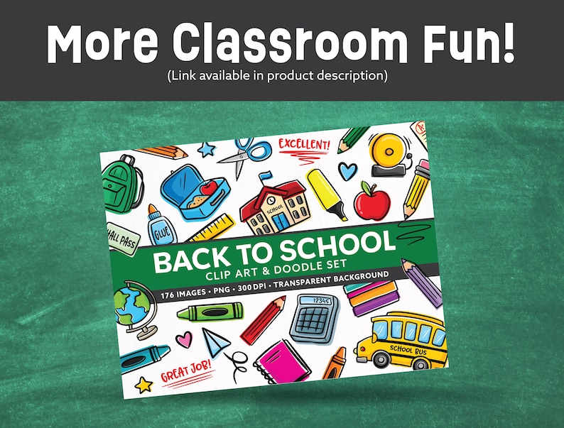 Back to School Bingo Game Printable Instant Download Classroom Bingo ...