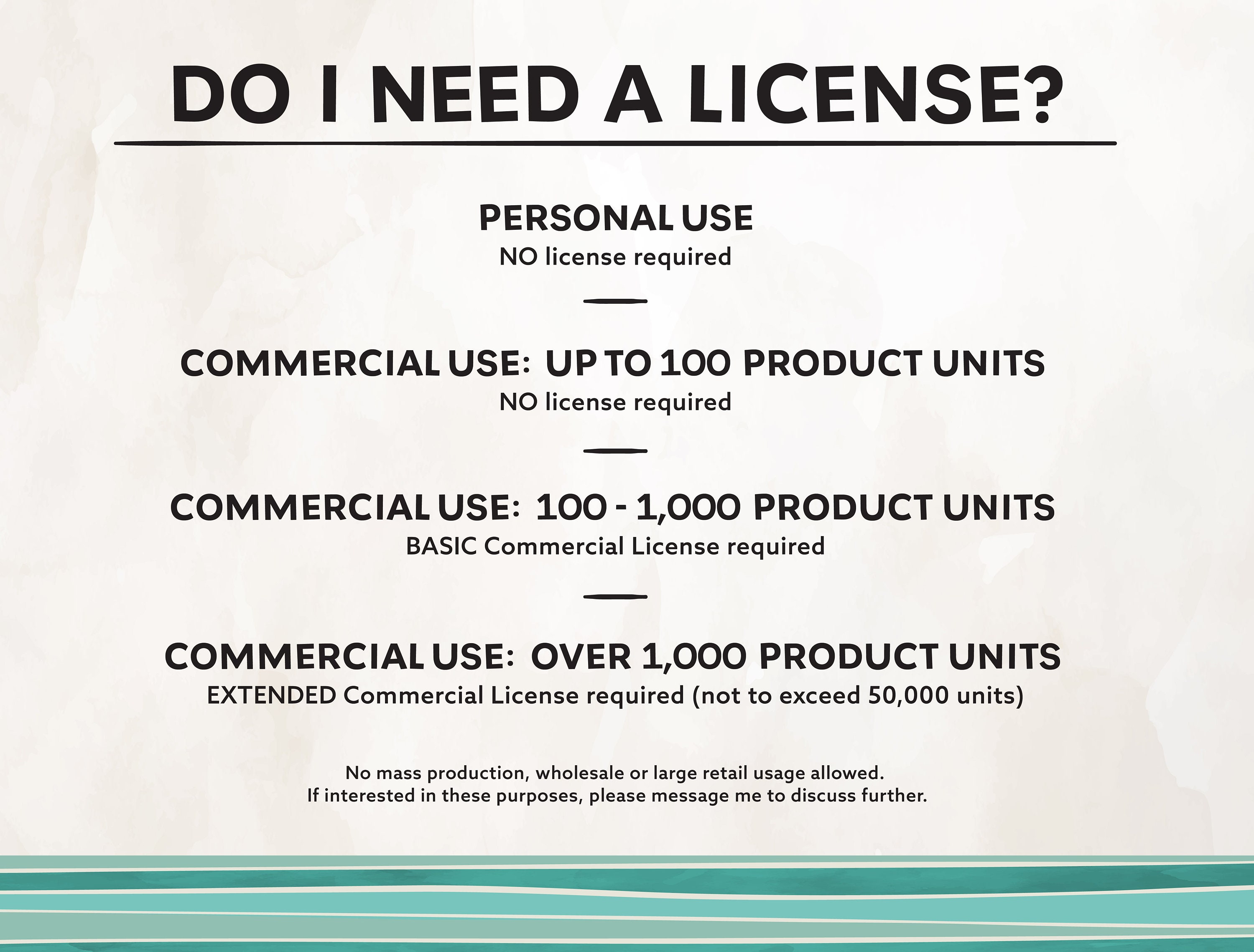 Extended Commercial License Commercial Use Clip Art Digital Paper SVG ...