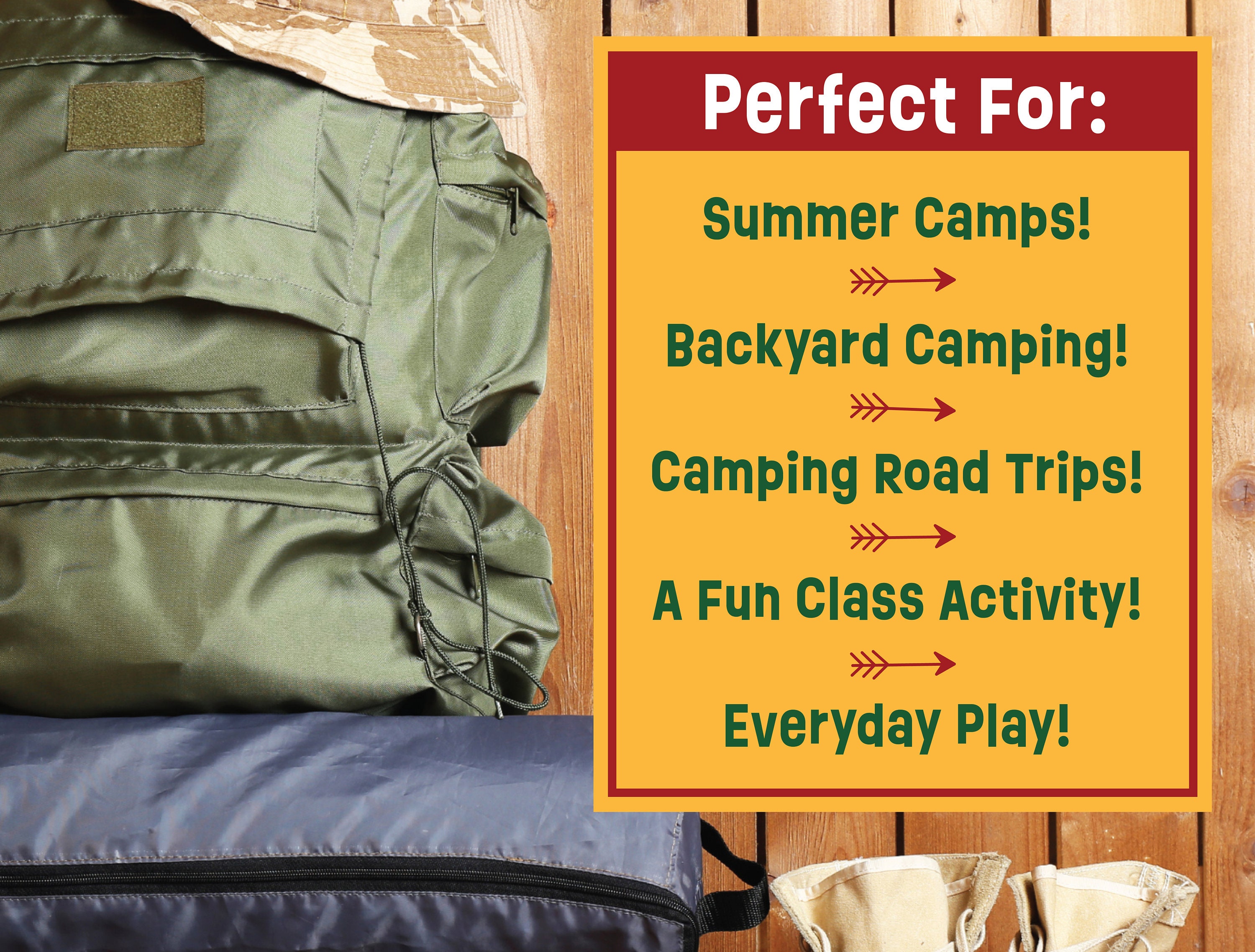 Camping Memory Match Printable Instant Download Fun Summer Camp Kid ...