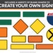 Birthday Road Sign Clipart Construction Sign Birthday Decor Road Sign ...
