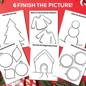 Printable Christmas Game Bundle - Christmas Party Games for Kids ...