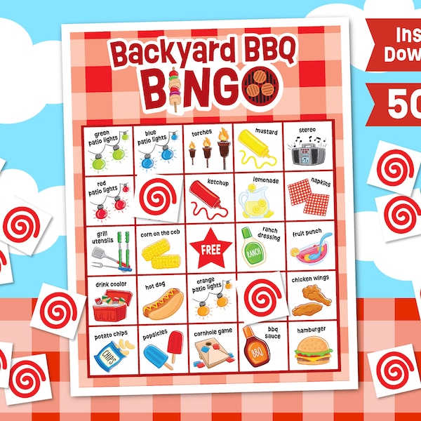 Bbq Games - Etsy