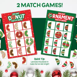 Printable Christmas Game Bundle - Christmas Party Games for Kids ...
