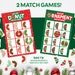 Printable Christmas Game Bundle - Christmas Party Games for Kids ...