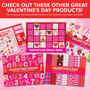 Kids Valentine's Day Activity Bundle - Valentine Party Kid Games ...