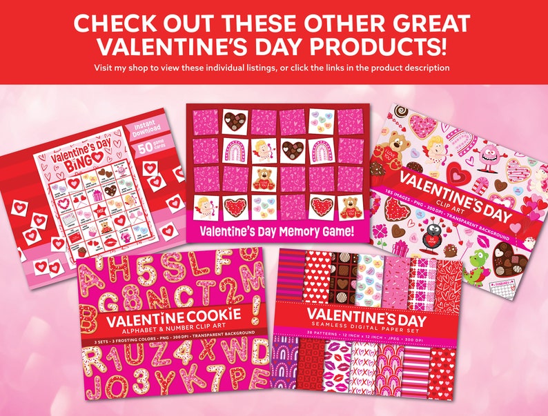 Kids Valentine's Day Activity Bundle Valentine Party Kid Games ...