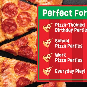Pizza Party Activity Bundle - Kids Pizza Party Printable Games - Pizza ...
