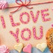 Valentine Cookie Clipart - Instant Download - Valentine's Day Font ...