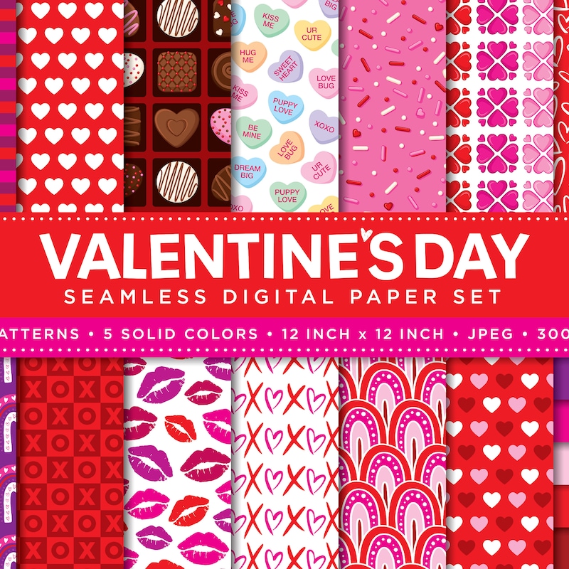 Digital Paper Set - Etsy