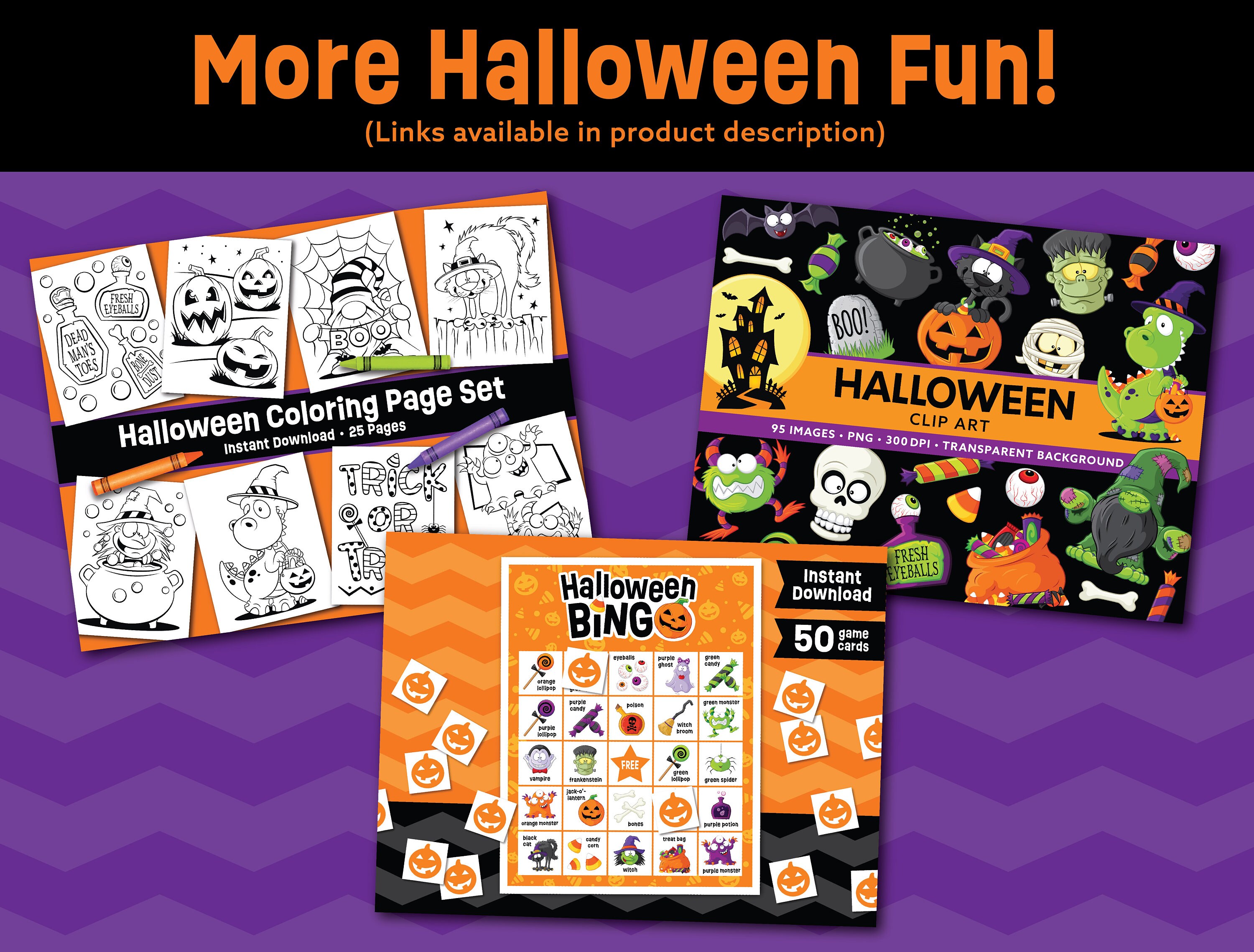 Kids Halloween Activity Set - Instant Download - Kids Halloween ...