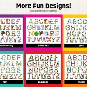 Frog Alphabet Poster 18x24 - Animal Alphabet - Frog Wall Art - Frog ...