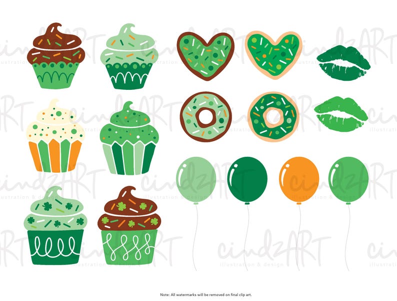 Cute St Patricks Day Clip Art - St Patricks Graphics - Cute Leprechaun ...