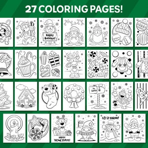 Printable Christmas Game Bundle - Christmas Party Games for Kids ...