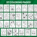 Printable Christmas Game Bundle Christmas Party Games for Kids Coloring ...
