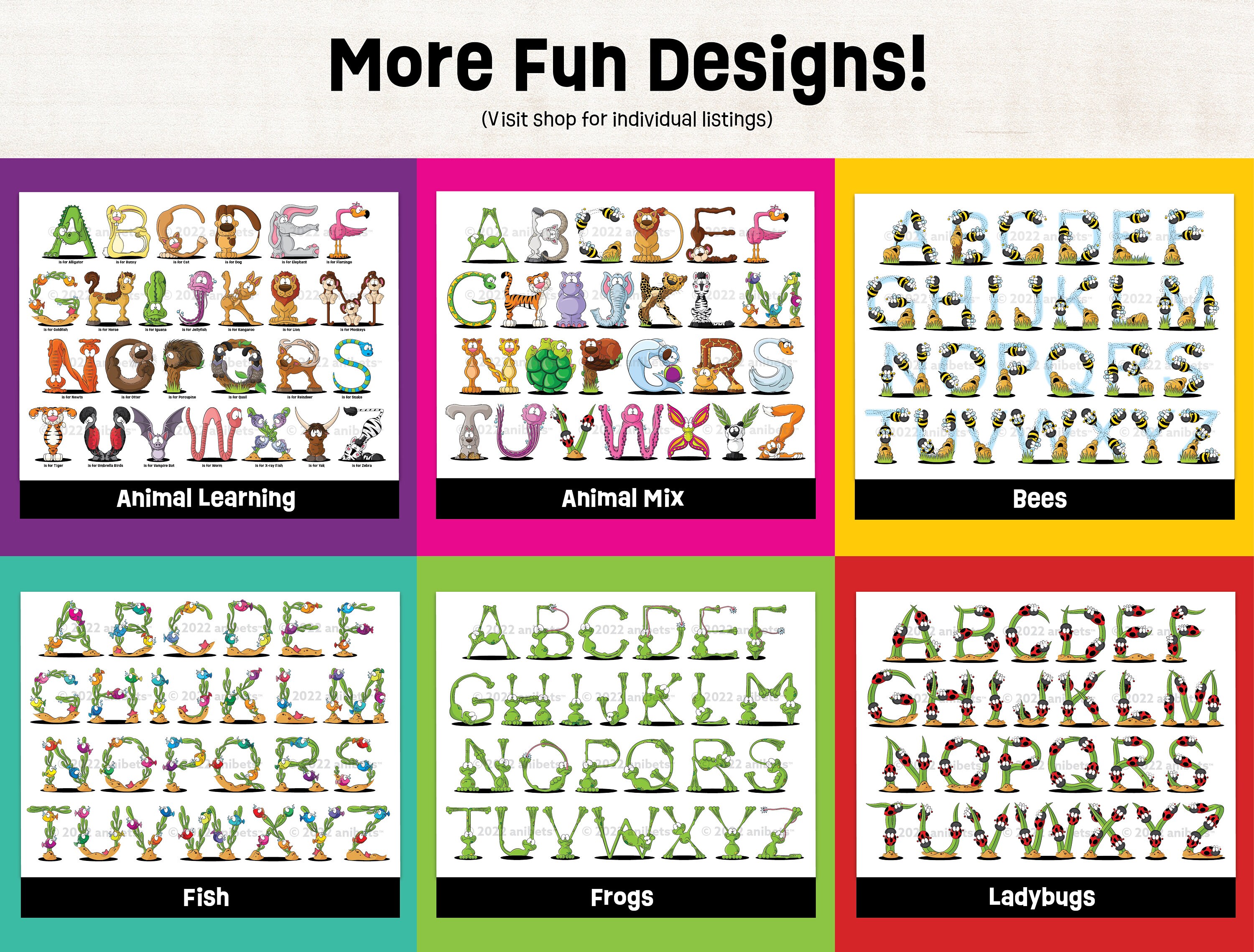 Snake Alphabet Poster 18x24 - Snake Alphabet - ABC Snake Wall Art ...