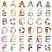 Animal Letter Printables Animal Alphabet Cute Animal Letters Alphabet ...