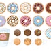 Donut Shop Commercial Use Clipart - Cute Donut Dessert Clip Art ...